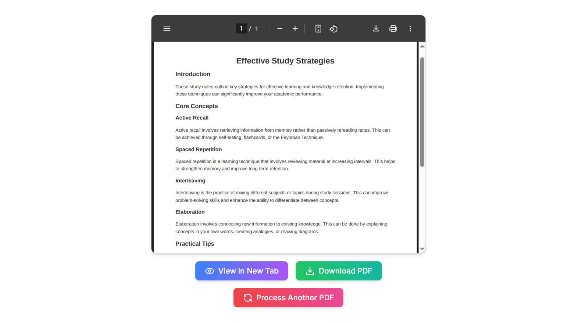 GenPDF – AI PDF Generator | Create, Edit & Chat with PDFs